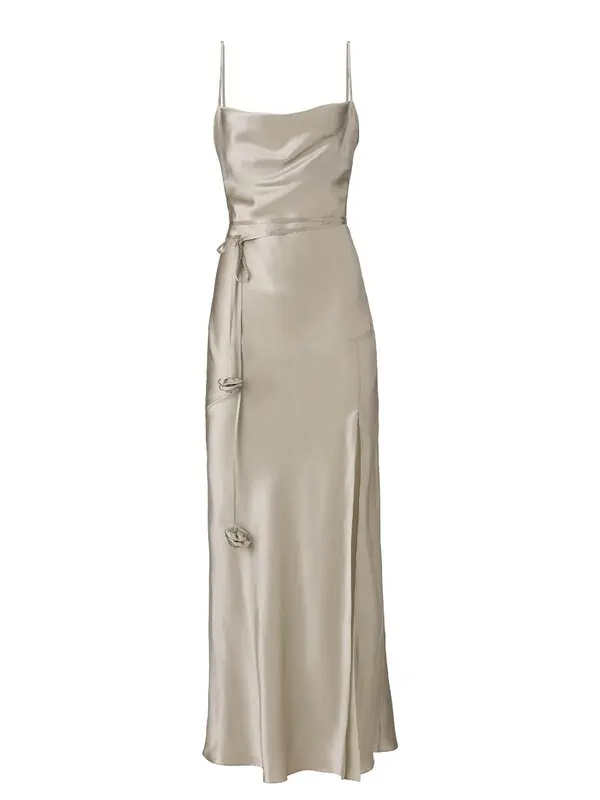 LITA COUTURE Floor Length Gown - Green