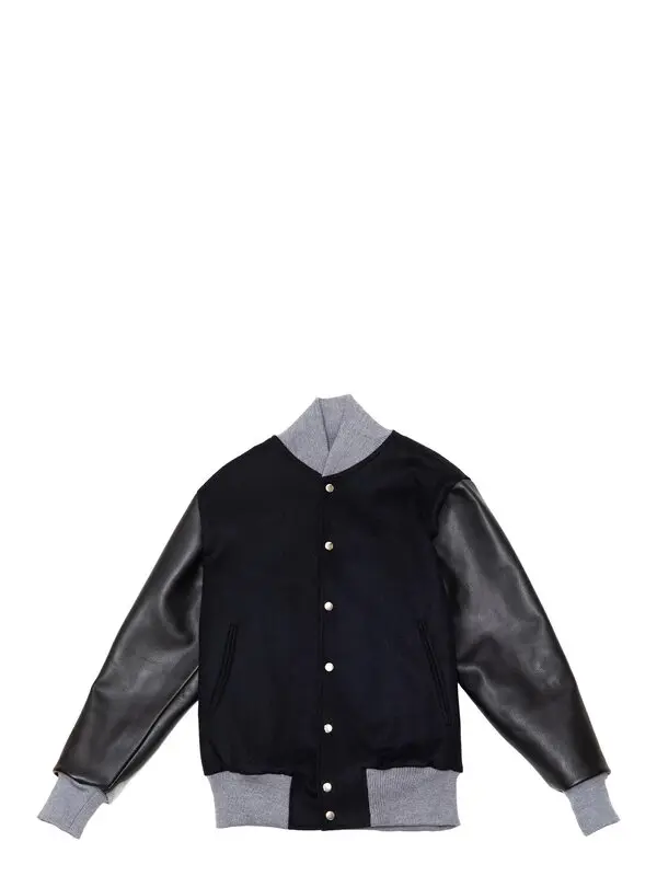 HEGARTY Varsity Bomber Jacket - Blue