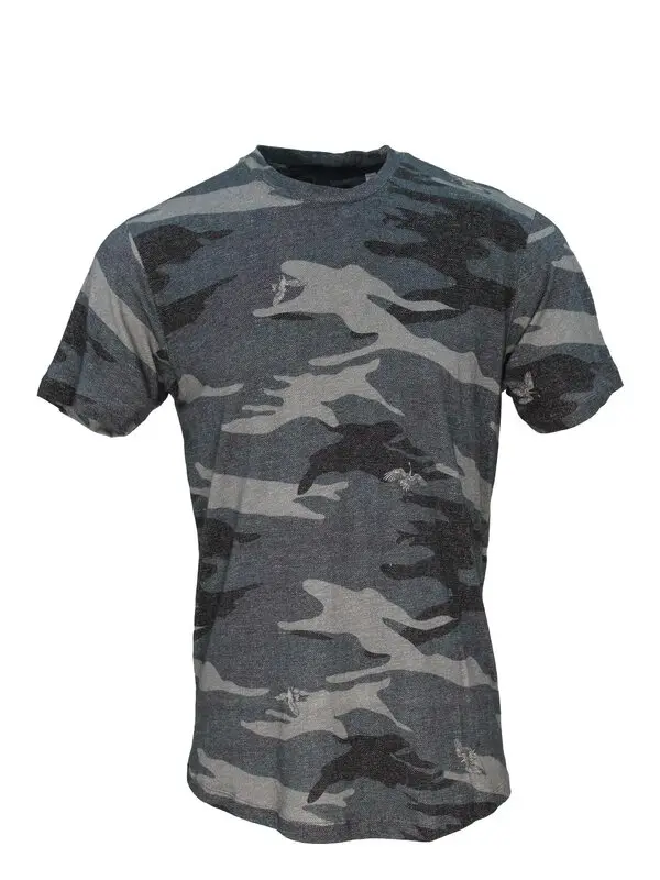LORDS OF HARLECH Taylor Crane Camo Charcoal - Grey