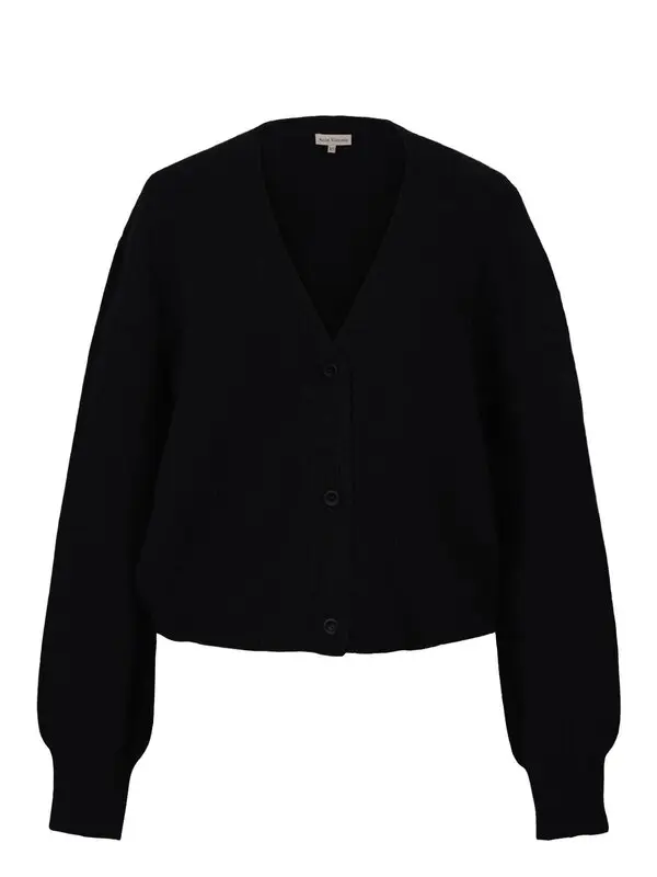 ANSE VICTORIN Cashmere Cardigan - Black