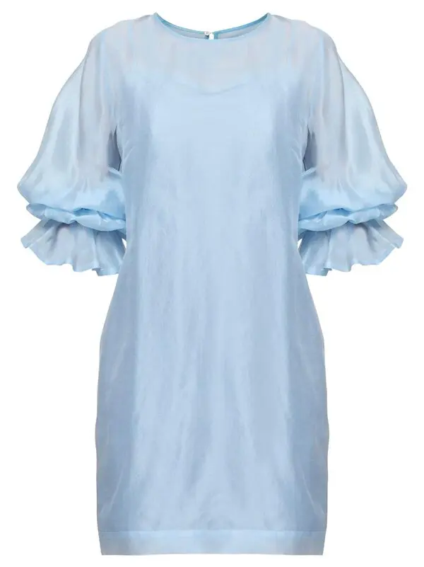 HELEN MCALINDEN Aurora Sky Mini Dress - Blue
