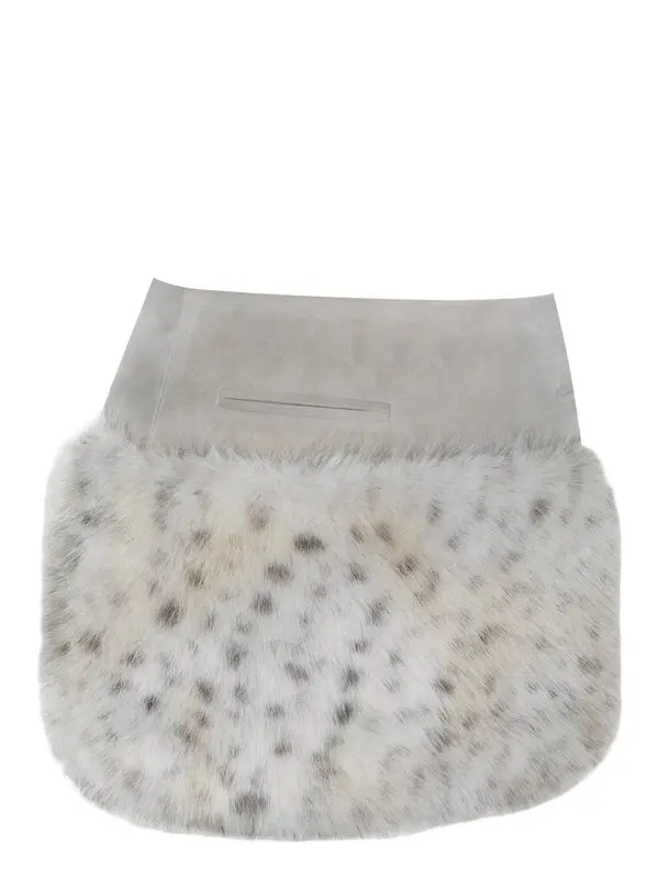MISS CIRCLE NEW YORK Sariah Micro Skirt - Brown