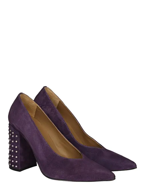 SAINT G Pamina Studded Pumps - Purple