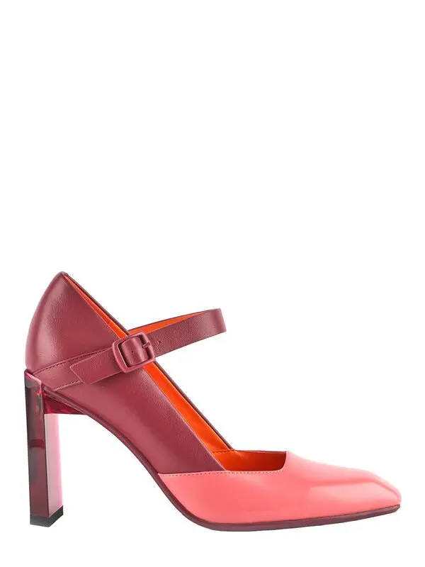 United Nude Tara Mj Hi Pumps - Red