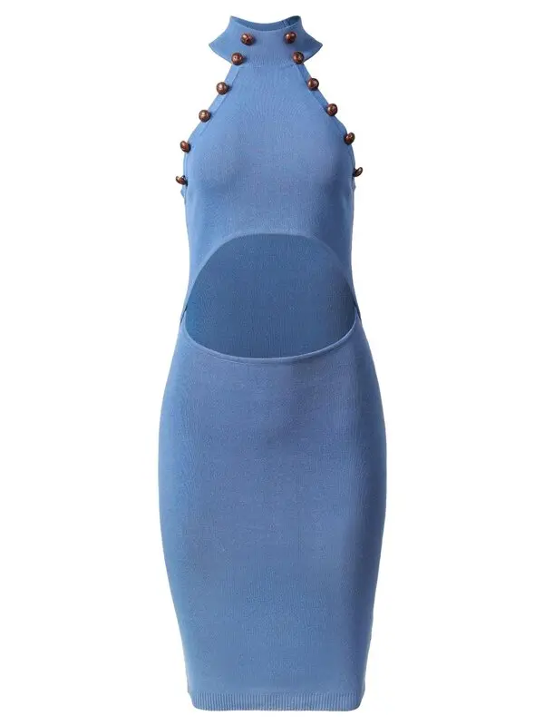 CATNIP AND SEAWEED The Provence Midi Dress - Blue