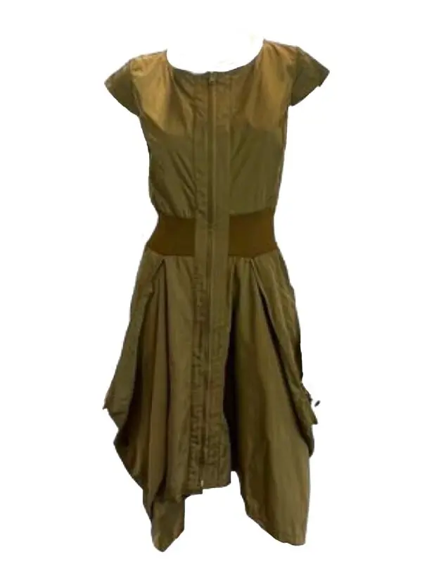 SNIDER Canal Dress - Green