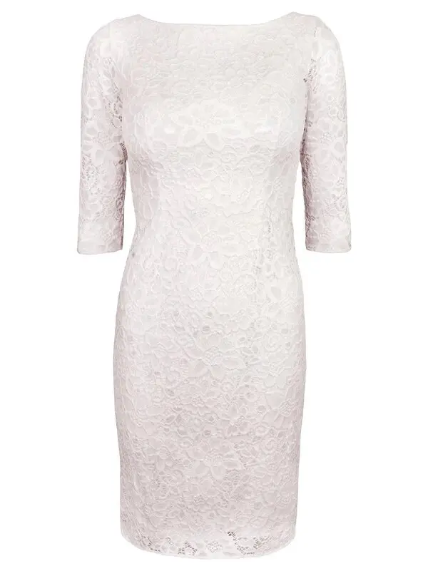 ALIE STREET LONDON Macie Lace Wedding Dress - White