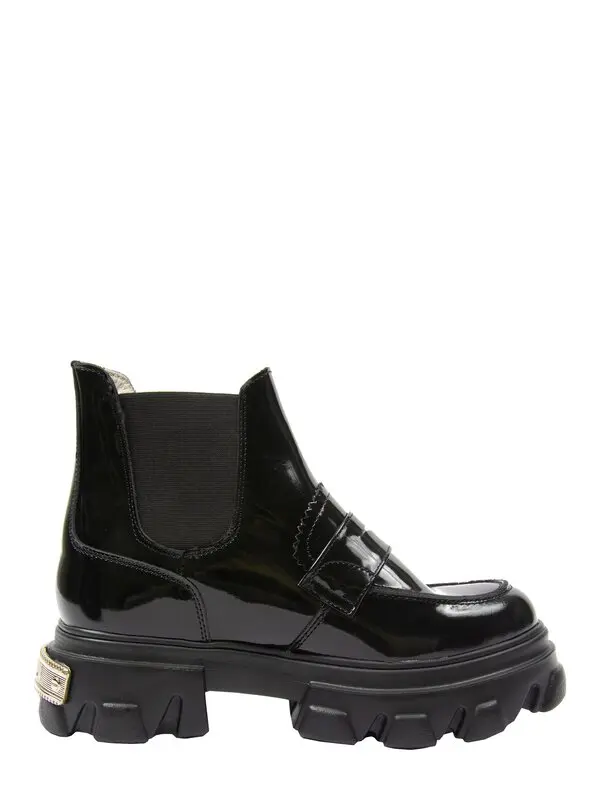 URBNKICKS Chelsea Loafer Boot - Black