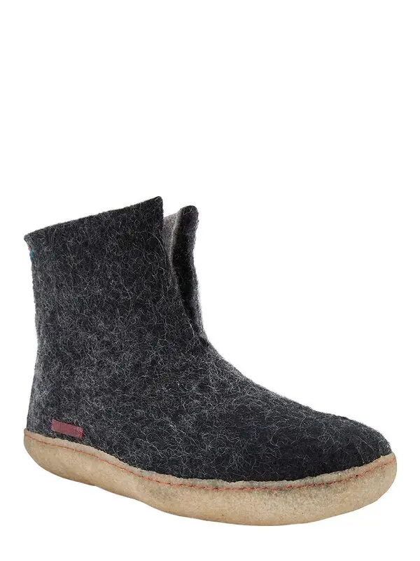 BETTERFELT High Boot With Natural Crepe Rubber Sole - Black