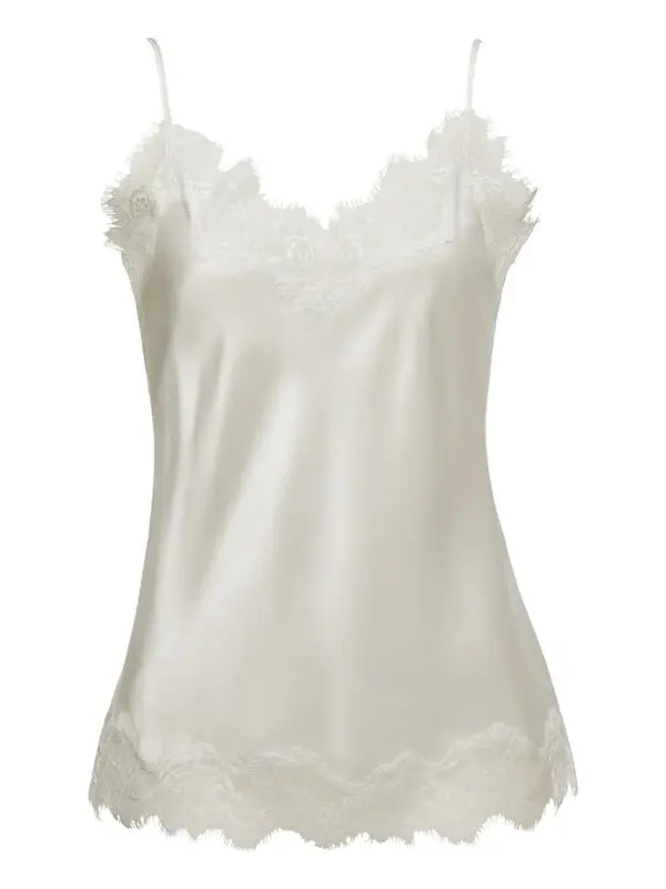 SAINTED SISTERS Scarlett Ivory Camisole - White