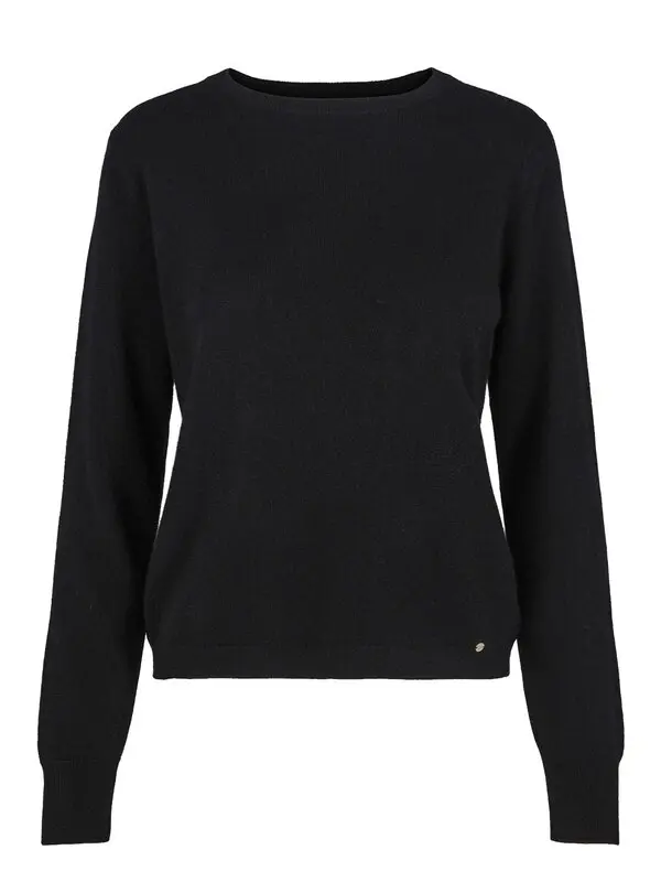 TIRILLM Status Sasha Basic Cashmere Pullover - Black