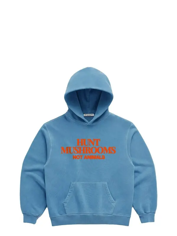 DONT EAT THE HOMIES Hunt Mushrooms Hoodie - Blue