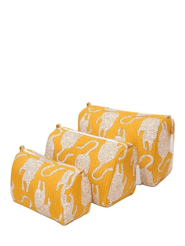 CYC Cotton 3-piece Travel Set - Yellow