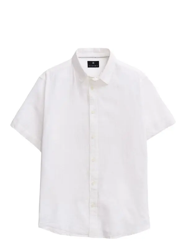 VUSTRA Cloud- Linen Shirt - White