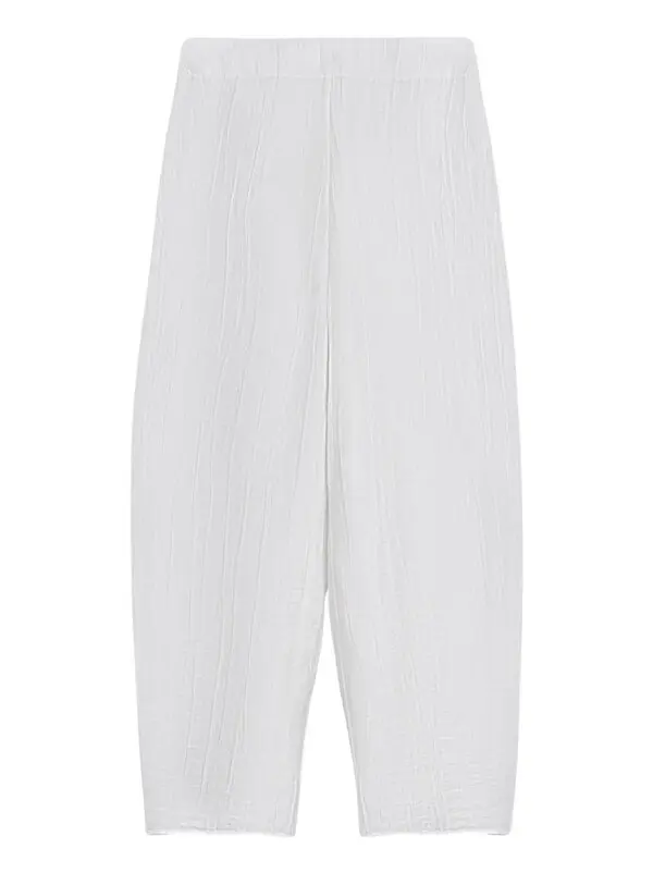 NOCTURNE Relaxed Linen-blend Pants - White
