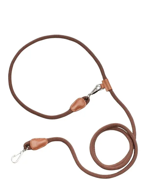 Zoë Pet Atelier Paracord Crossbody Leash - Brown
