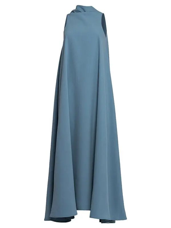 BIANCA POPP Bell Maxi Dress In Viscose - Blue