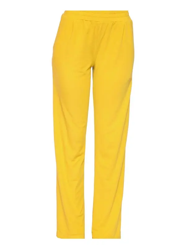 MIRACLES MANIFESTER Mid-rise Straight-leg Pants - Yellow