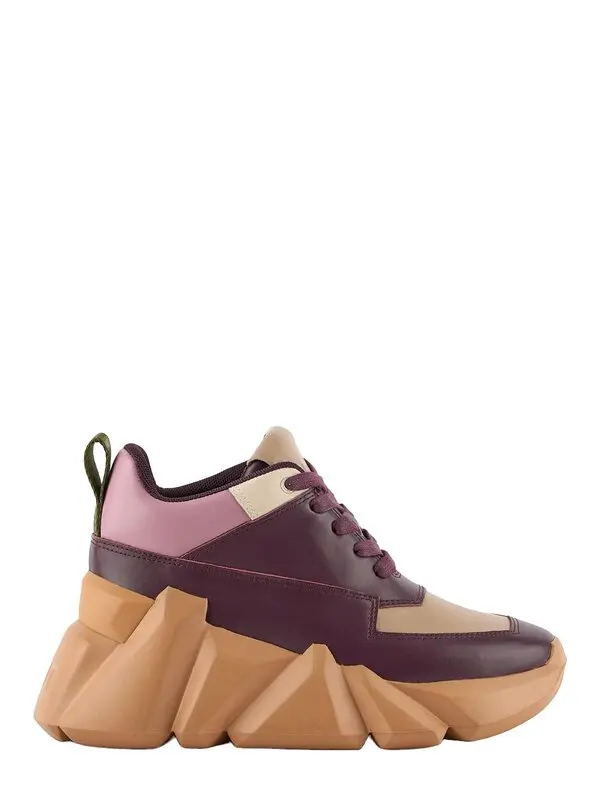 United Nude Space Kick Max Sneakers - Brown/pink