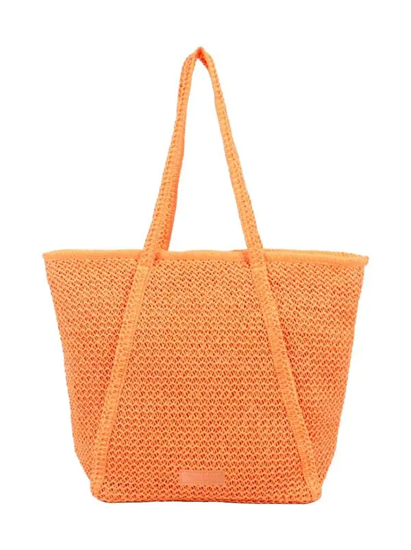 CAMPO MARZIO ROMA 1933 Flounder Maxi Tote Bag - Orange
