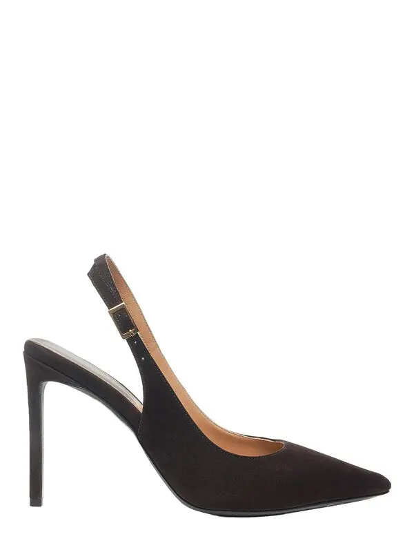 GINISSIMA Lavinia Slingbacks - Brown
