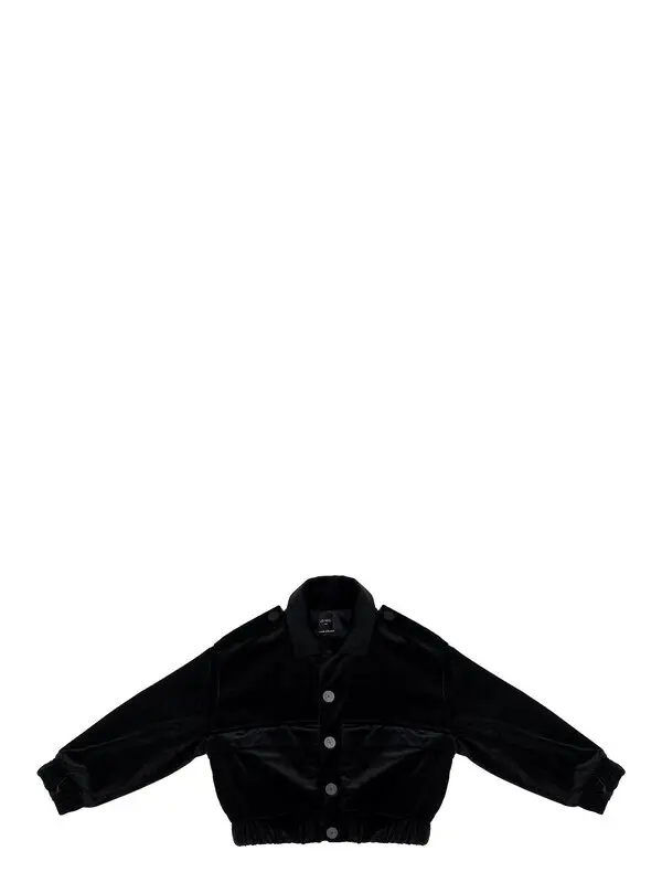 LO NEEL Hailey Velvet Jacket - Black