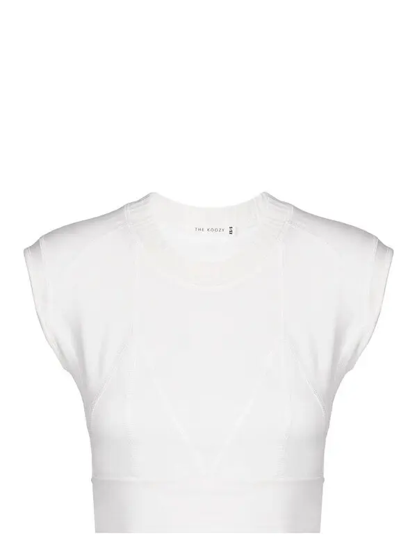 THE KOOZY Fitted Top - White