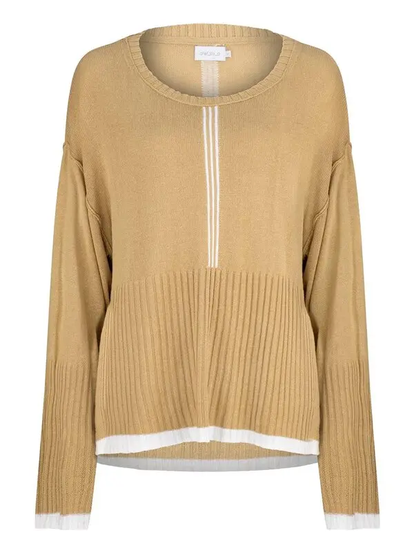 DREF Obsessed Striped Jumper - Gold
