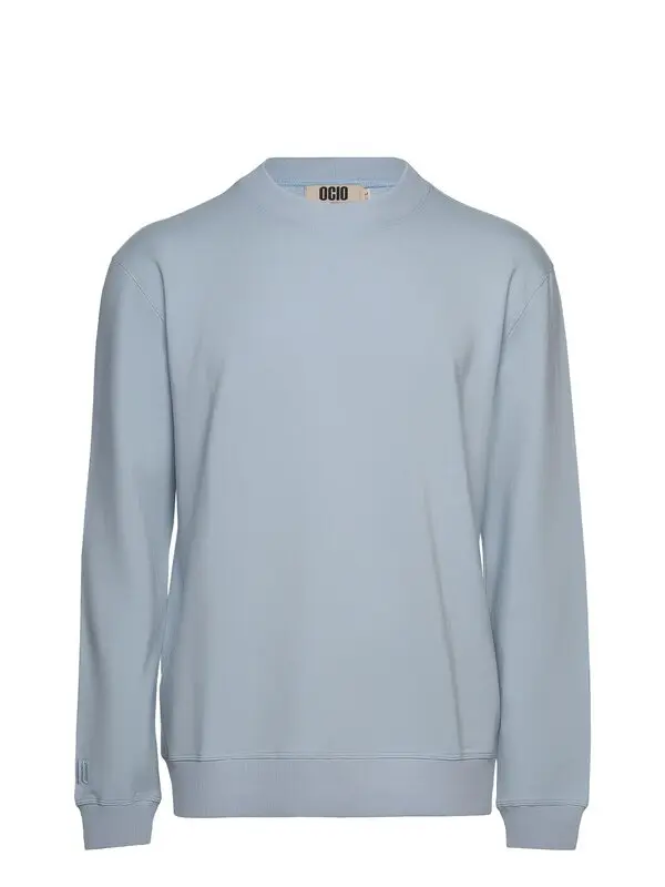 OCIO LEISUREWEAR Classic Softcore Crewneck Sweatshirt - Blue