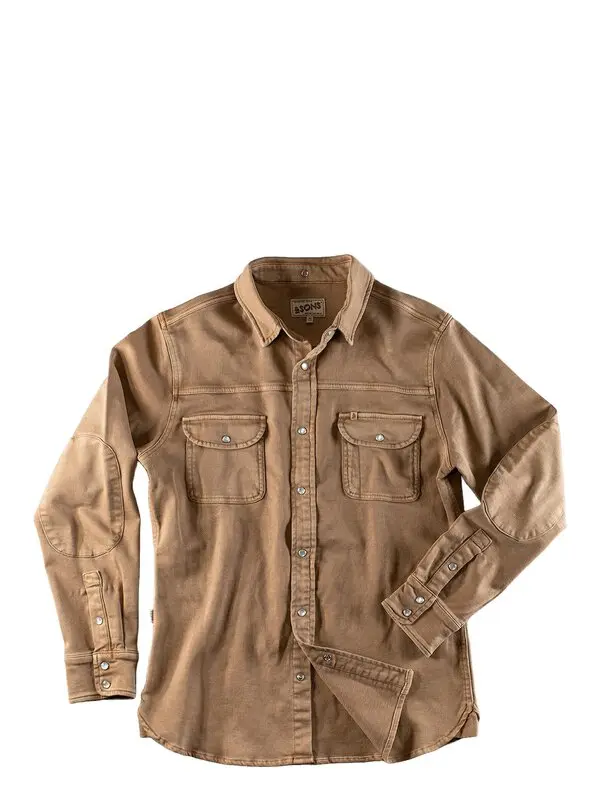 &SONS TRADING CO Sunday Shirt Dark Tan - Brown