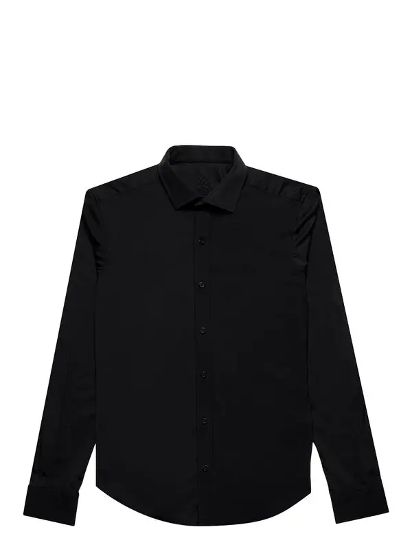 EIGHT X Armstrong Button Down Shirt - Black