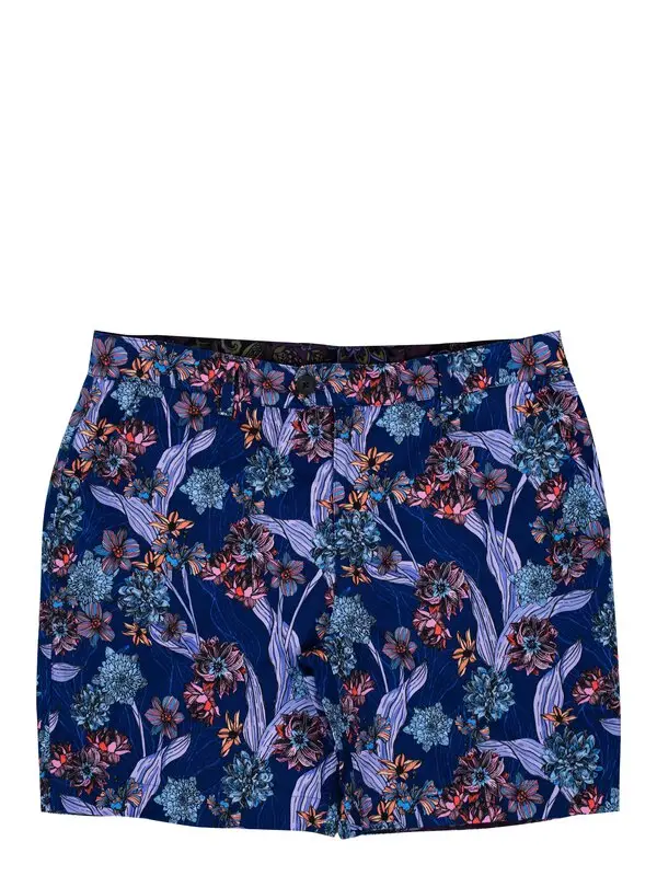 LORDS OF HARLECH John Ocean Floral Shorts - Blue