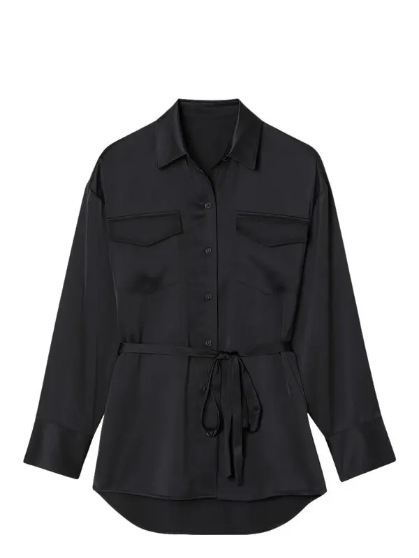 ZAFUR Barron Blouse - Black