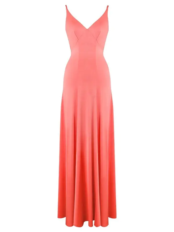SANCTUMUM Peaches Maxi Dress - Pink