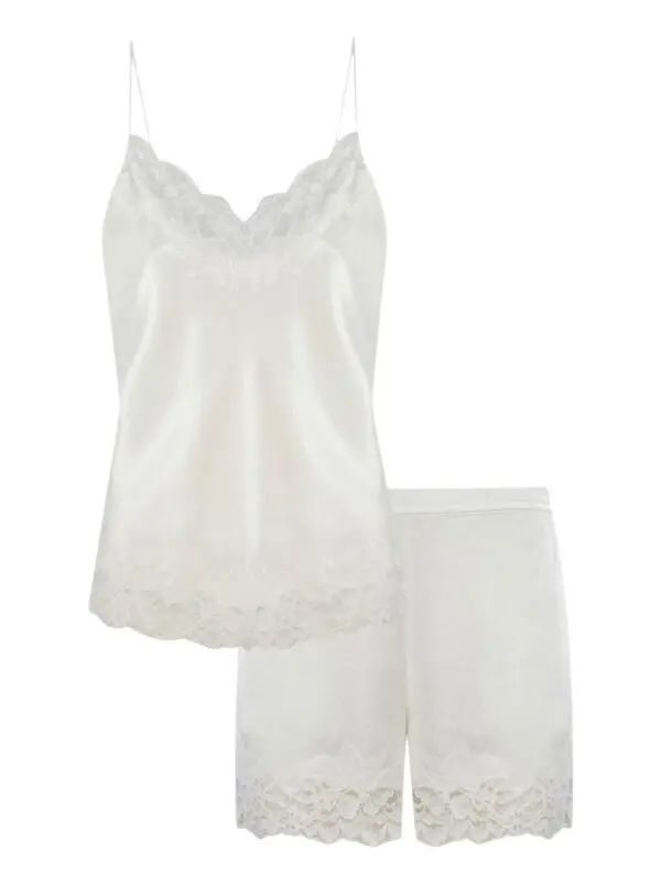 BOCAN COUTURE Cami And Short Set - White