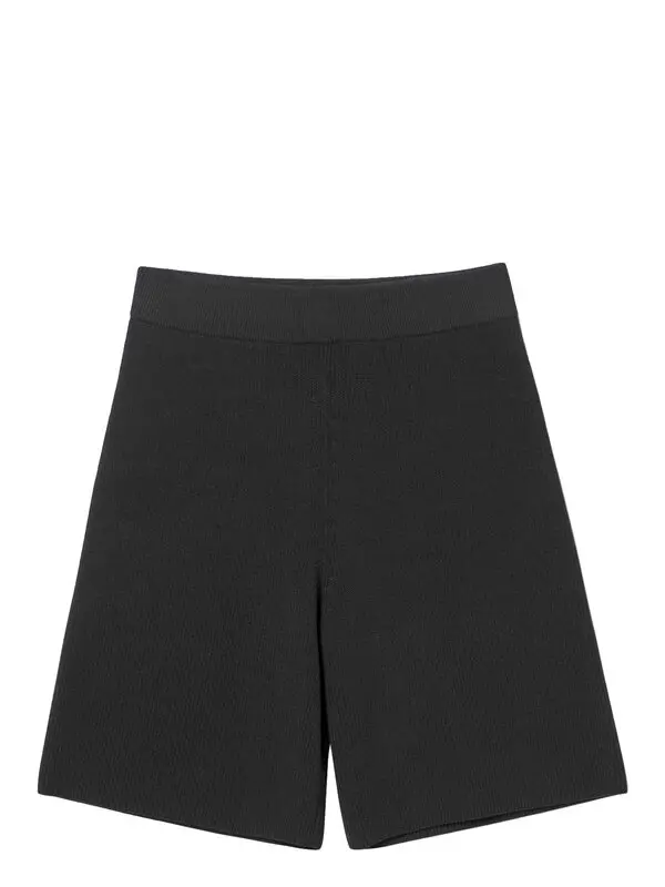 ZENZEE Cashmere Pocket Shorts - Black