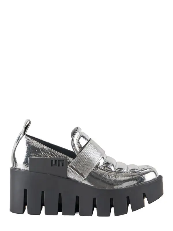 United Nude Grip Trooper Loafer - Silver