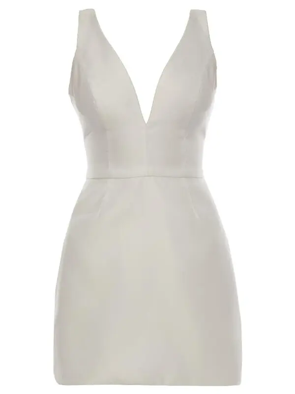 BAÉ SPECIAL MOMENTS Mikado Mini Dress - White