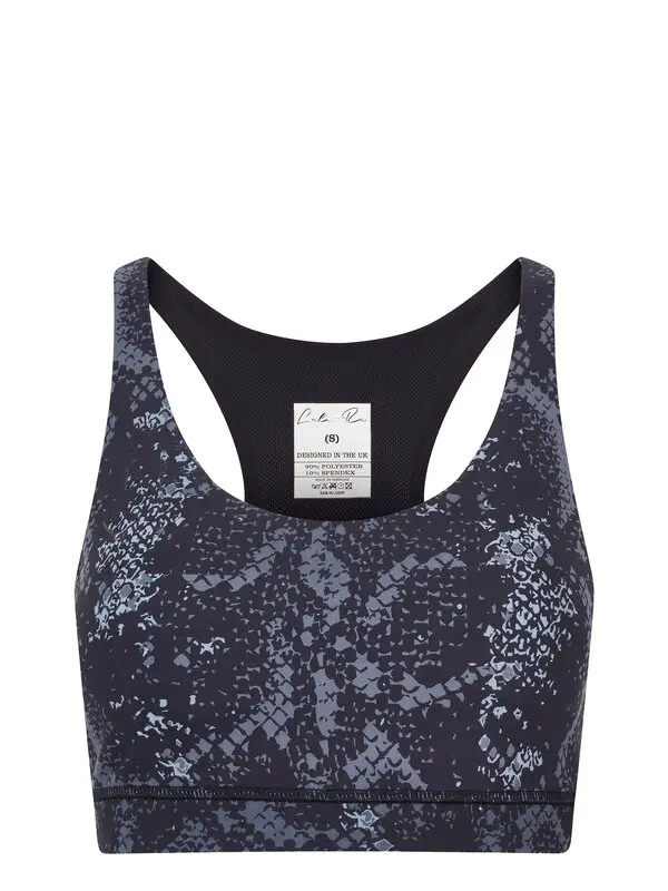 LULA-RU Sports Bra Snake - Grey