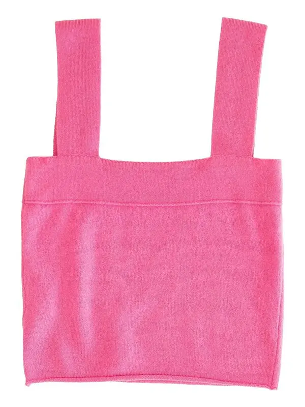 ZENZEE Cashmere-wool Blend Bralette - Pink