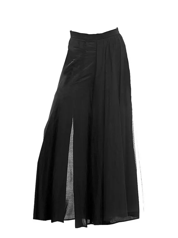 MAISON BOGOMIL Wide Leg High Waisted Trousers - Black