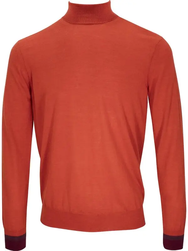 LORDS OF HARLECH Ronald Turtleneck - Red