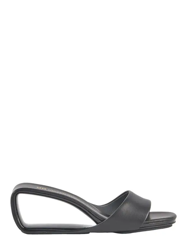 United Nude Mobius Mid Heel Sandals - Black