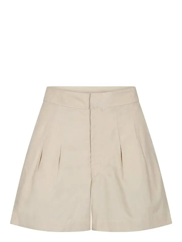 NELBLU Neutrals Volare Bermuda Shorts - Beige