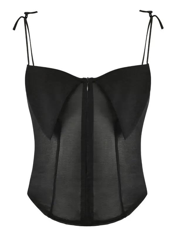 OW Astra Mesh Mini Top - Black
