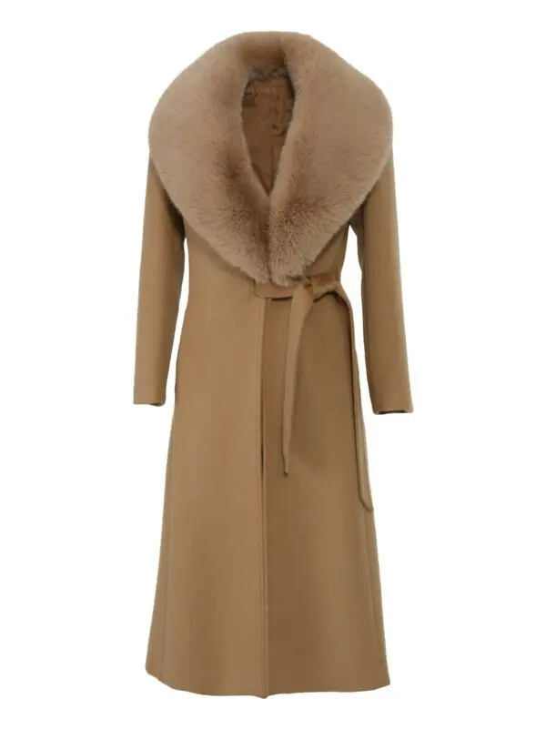 HORTONS ENGLAND Windsor Cashmere Coat - Brown