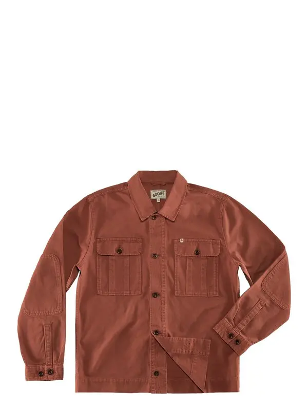 &SONS TRADING CO Milton Shirt Auburn - Red