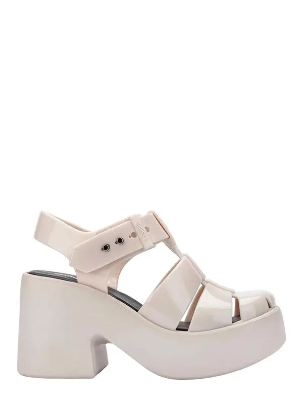 Melissa Lulu Platform Sandal - Beige
