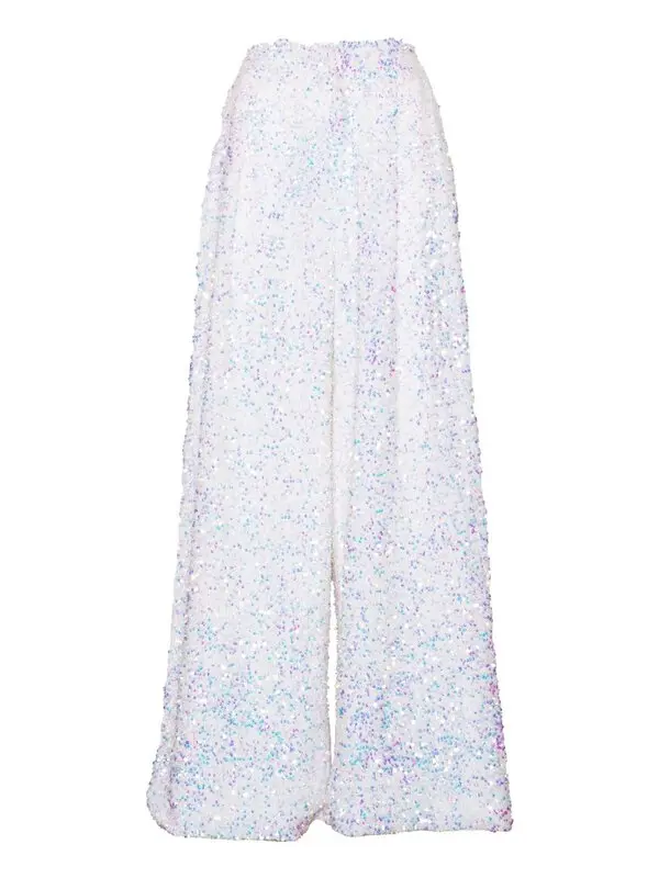 OFUURE Liza Sequin Pants - White
