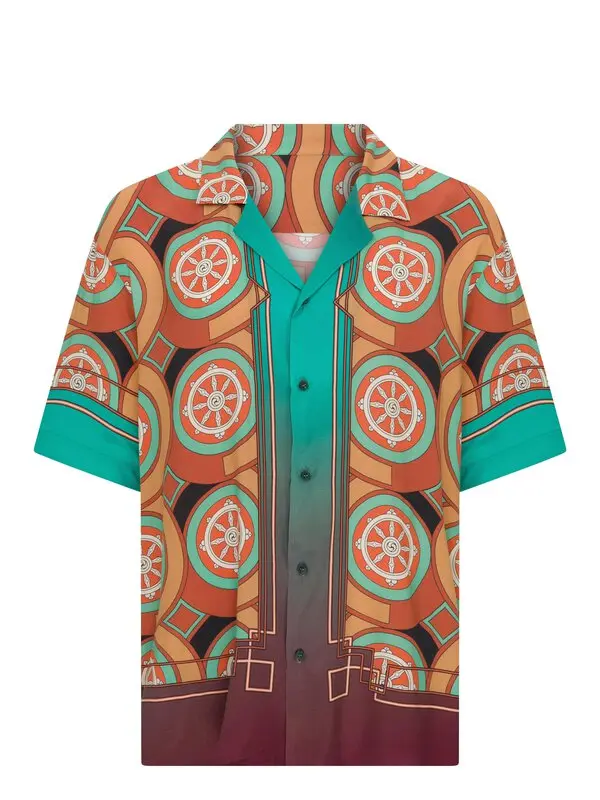 JE TE VEUX Dharma Terracotta Shirt - Orange